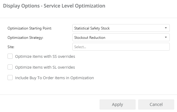 Service Level Optimization – StockIQ Technologies